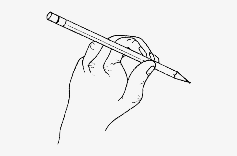 Handwriting Difficulty With Grip - Handwriting - 500x461 PNG Download ...