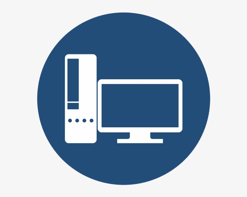 Computer Desktop Solution - Information Technology Solutions Icon ...
