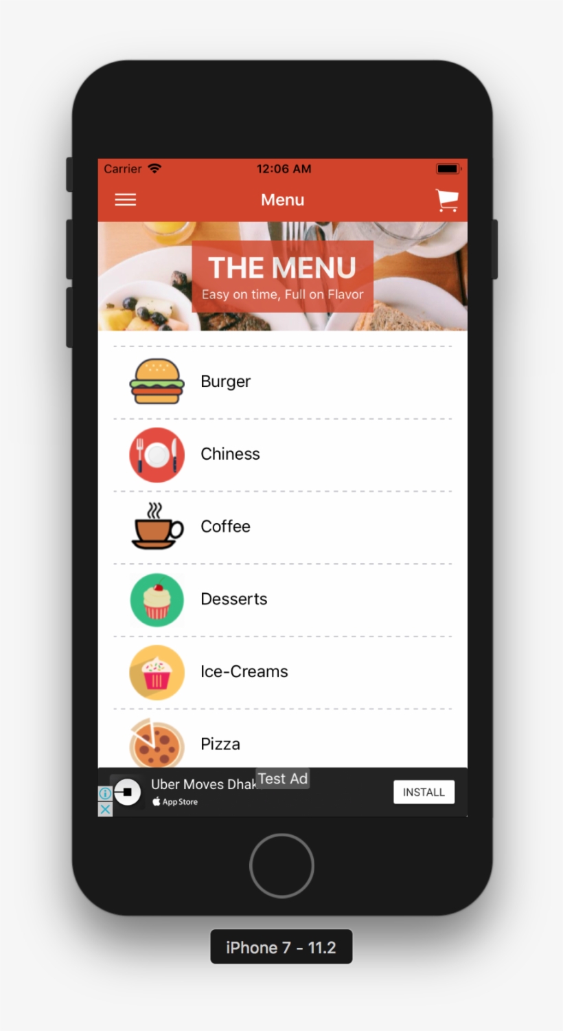 Food-ui/img7 - Ios 11 Large Title - 942x1618 PNG Download - PNGkit