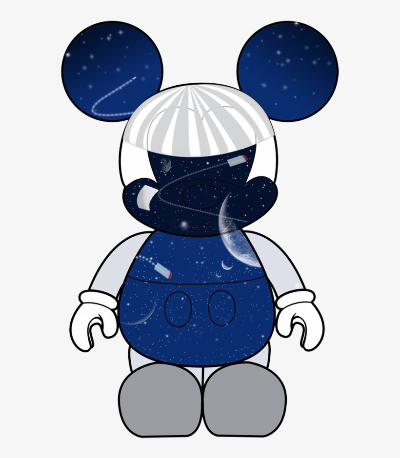 Mickey Mouse Space Clipart - Space Mountain Mickey Mouse - 600x897 PNG ...