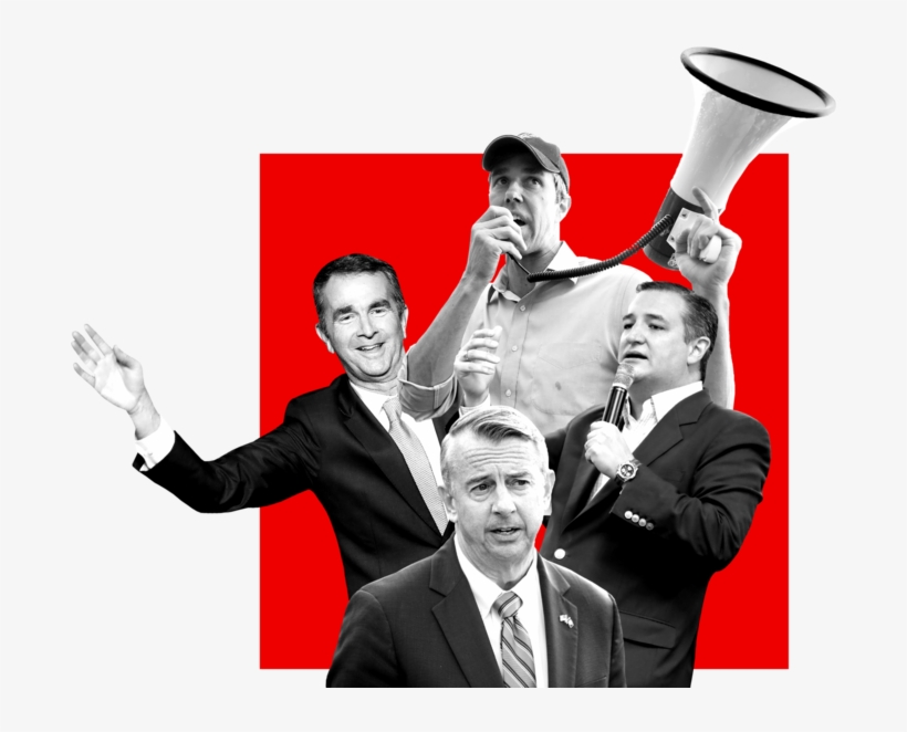 Four Politicians On A Red Background - Red - 768x584 PNG Download - PNGkit