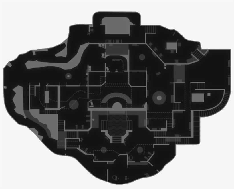 Download Transparent Terrace Map Layout Aw - Call Of Duty: Advanced ...