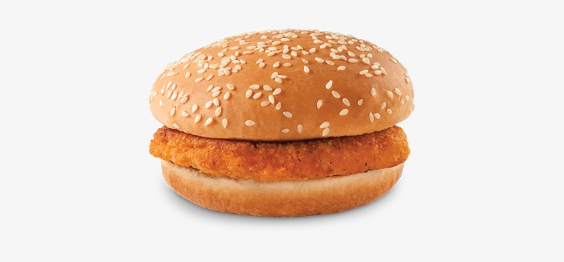 Spicy Chicken Sandwich - Spicy Chicken Patty Sandwich - 400x347 PNG ...