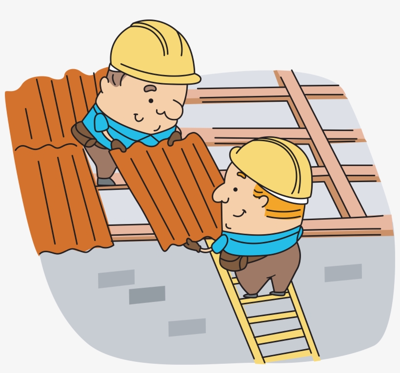 A Long Time Coming - Roofing Cartoon - 2400x2127 PNG Download - PNGkit