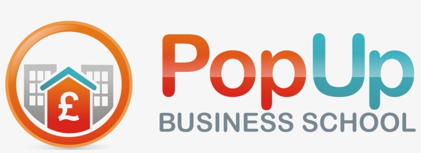 Pop-up Logo Landscape Png - Pop Up Business School - 3000x1056 PNG ...