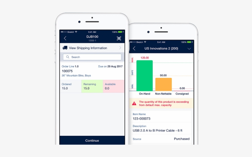 Automate Shipping And Receiving, Inbound/outbound Tracking, - Iphone ...