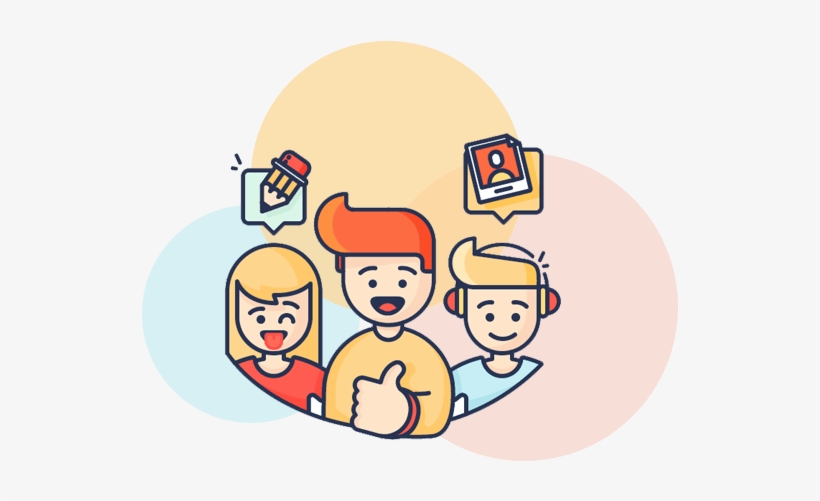 Creative People - Cartoon - 636x482 PNG Download - PNGkit