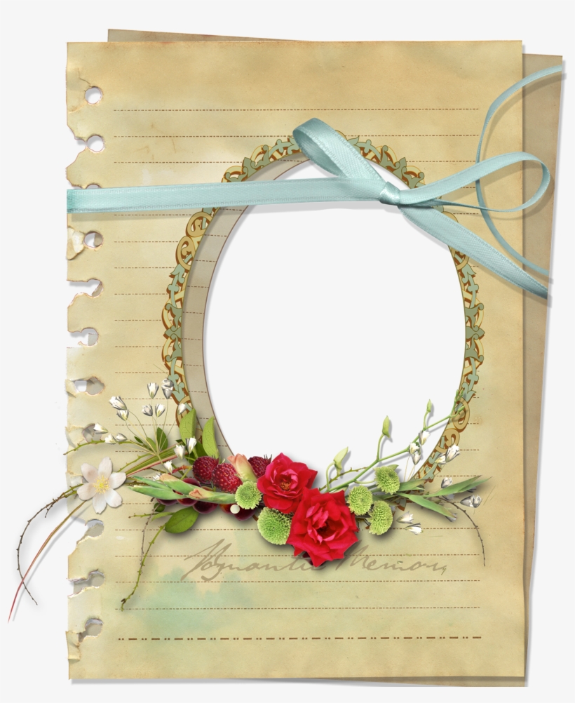 Paper Photo Frame - 1563x1831 PNG Download - PNGkit