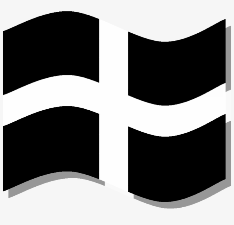 Baner Kernow 3 - Transparent Cornish Flags - 820x711 PNG Download - PNGkit