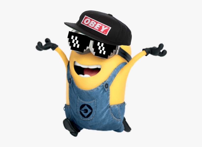 Mlg Minion Render - Happy Saturday Image Funny - 631x638 PNG Download ...