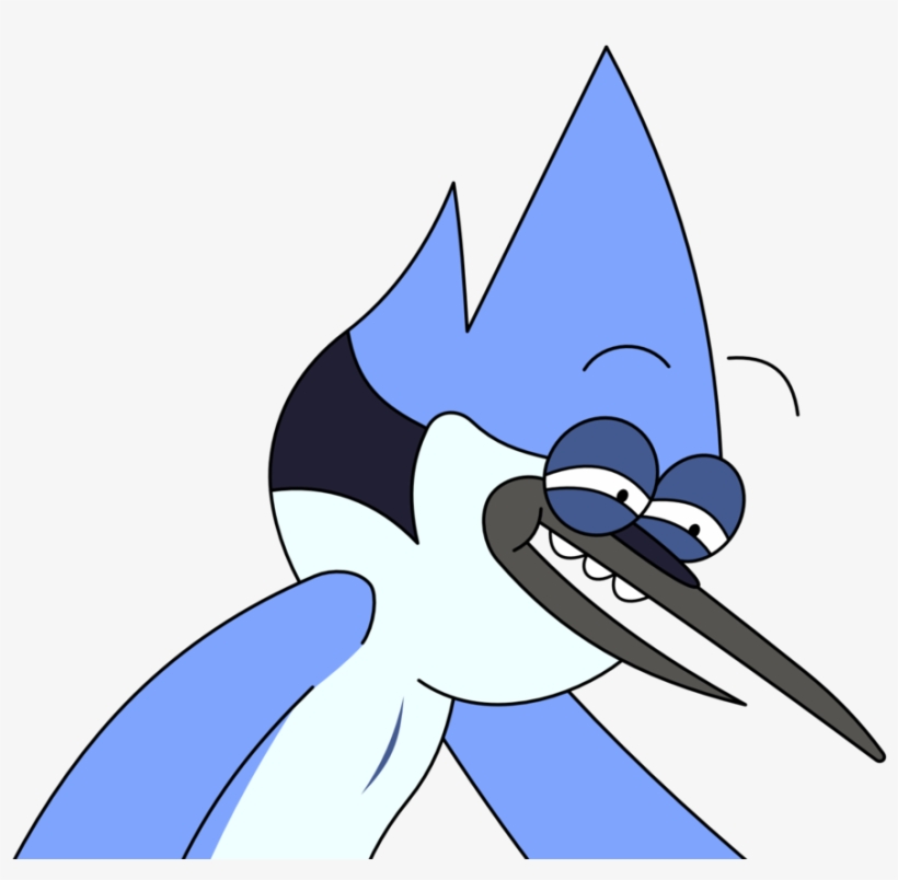 Mordecai R Pe Face By Kol98-d6dhbh4 - Mordecai Regular Show Face ...