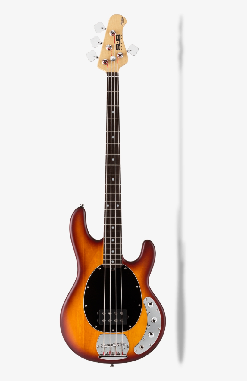 Sterling By Musicman Sub Ray4 Ws Honeyburst Satin - 498x1189 PNG Download - PNGkit