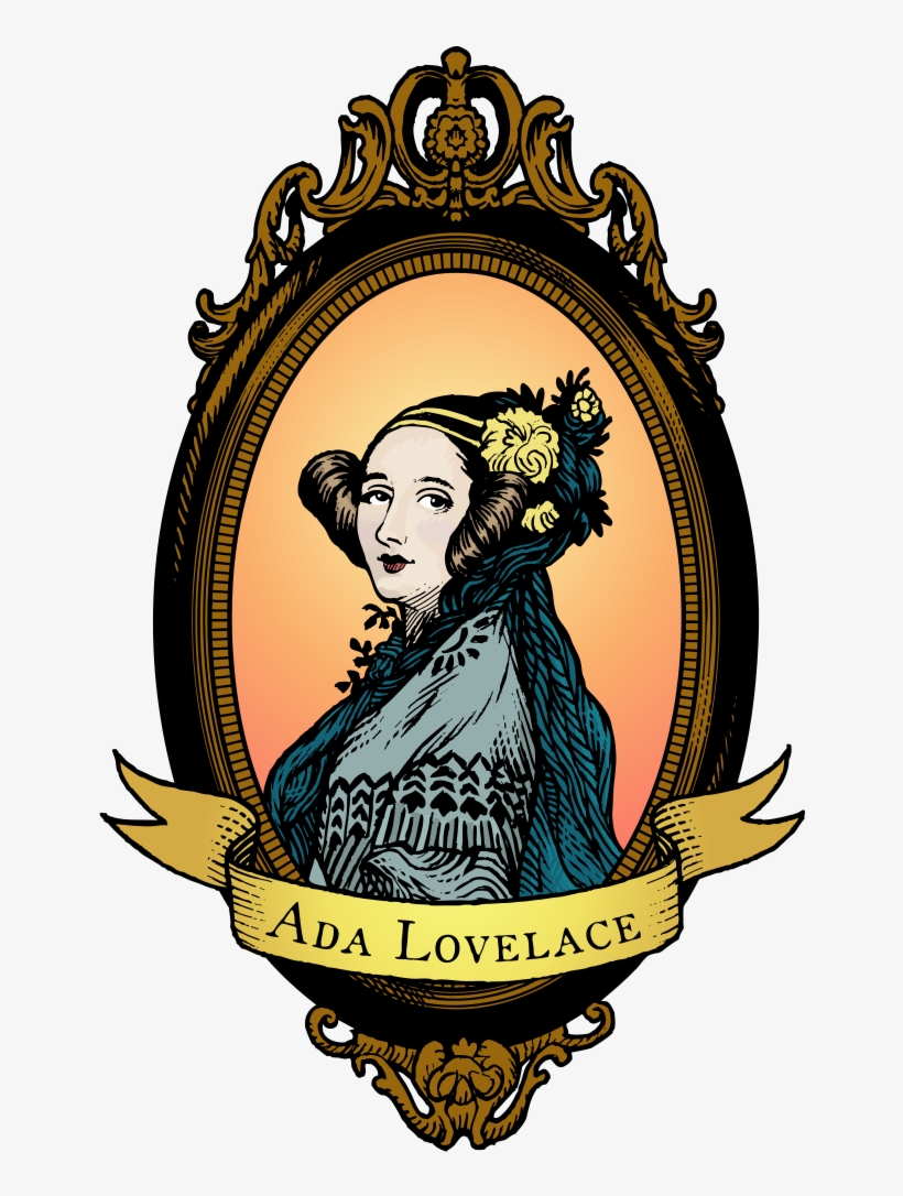 Download Transparent Ada Lovelace Color - Biografia De Ada Lovelace ...