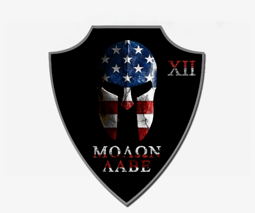 American Spartan Crest Decal - Blue Lives Matter - 1000x1000 PNG ...