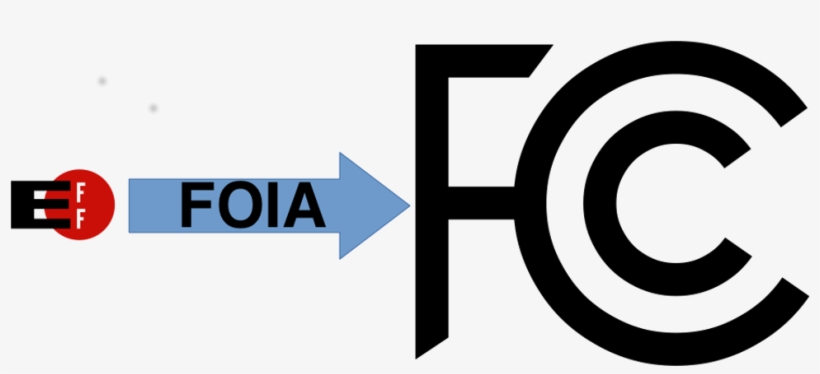 Eff Foia Fcc - Fcc Marking - 1000x432 PNG Download - PNGkit