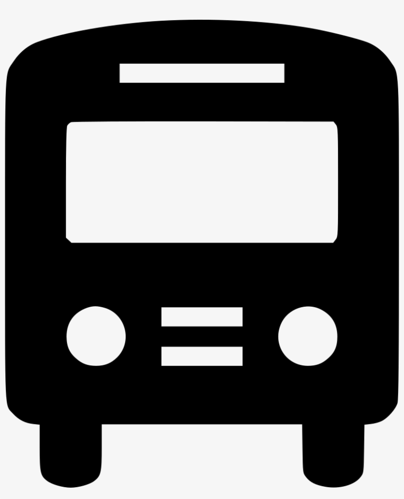 Bus Front - - Icon - 826x980 PNG Download - PNGkit