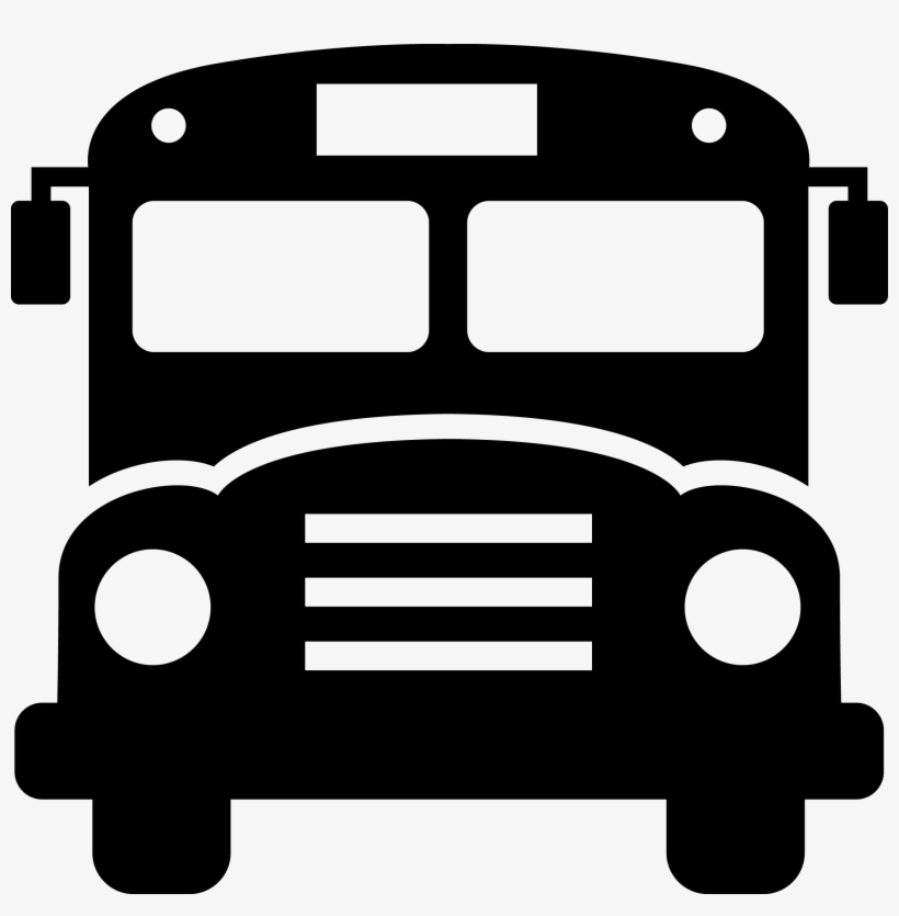 School Bus Front View Clipart