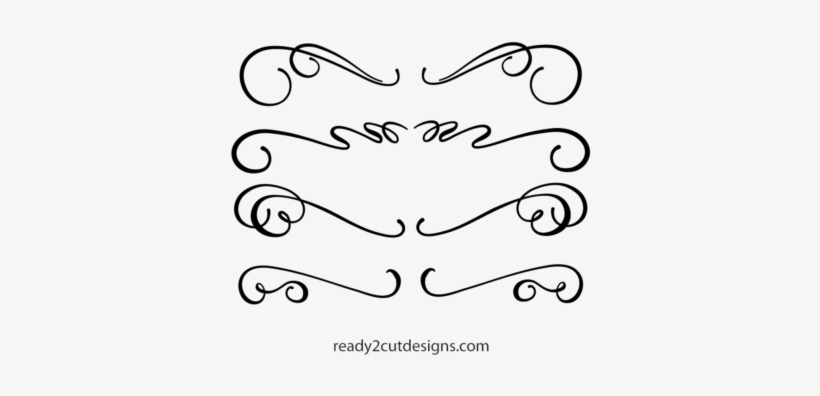 Scrolls - Calligraphic - Calligraphy Png - 400x400 PNG Download - PNGkit