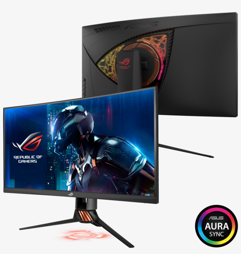 The New Asus Rog Swift Pg27vq - 27 Led Asus Pg27vq - 2000x2000 PNG ...