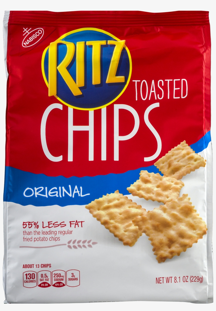 Ritz Toasted Chips, Original - 8.1 Oz - 1800x1800 PNG Download - PNGkit