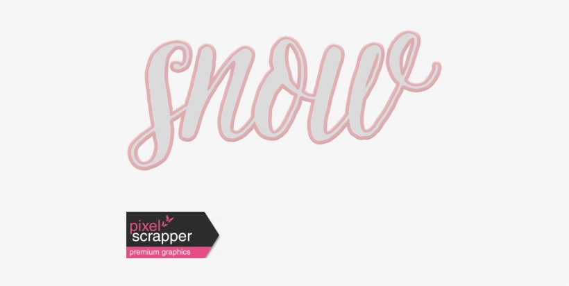 Winter Fun Snow Word Art Graphic By Brooke Gazarek - Digital ...