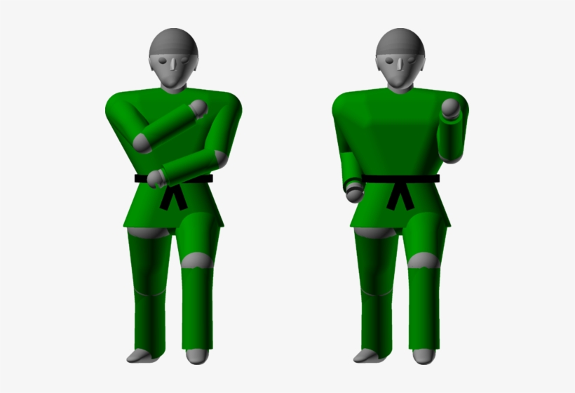 Inner Forearm Outward Block Chamber - Wiki - 519x480 PNG Download - PNGkit