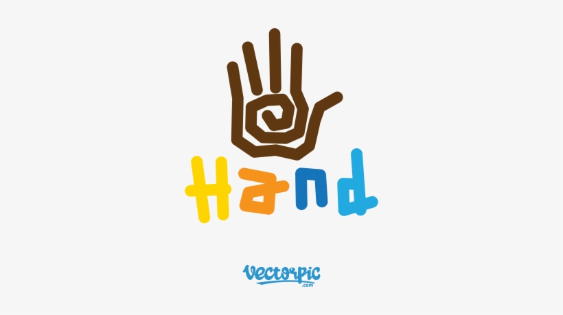 Hand Logo Free Vector - Hand Logo - 500x500 PNG Download - PNGkit