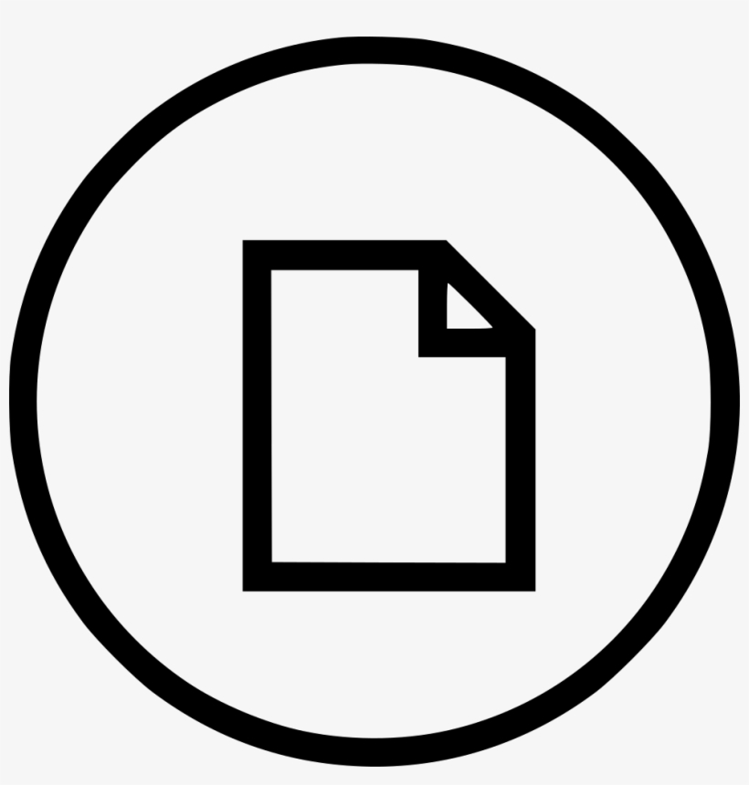 New File Document Doc Blank Layer Comments - Icon - 980x980 PNG ...