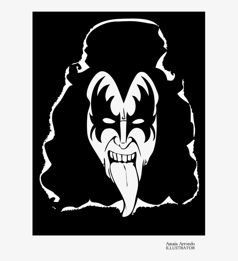Gene Simmons Drawing