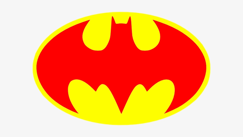 How To Set Use Red Batman Logo Icon Png - Batman Logo Png - 600x383 PNG ...