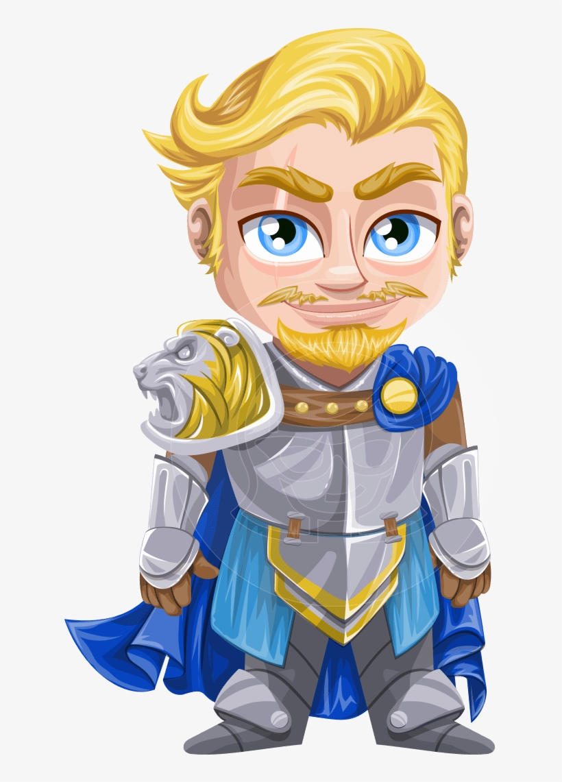 Dwight The Brave Knight - Png Cartoon Knight - 957x1060 PNG Download ...