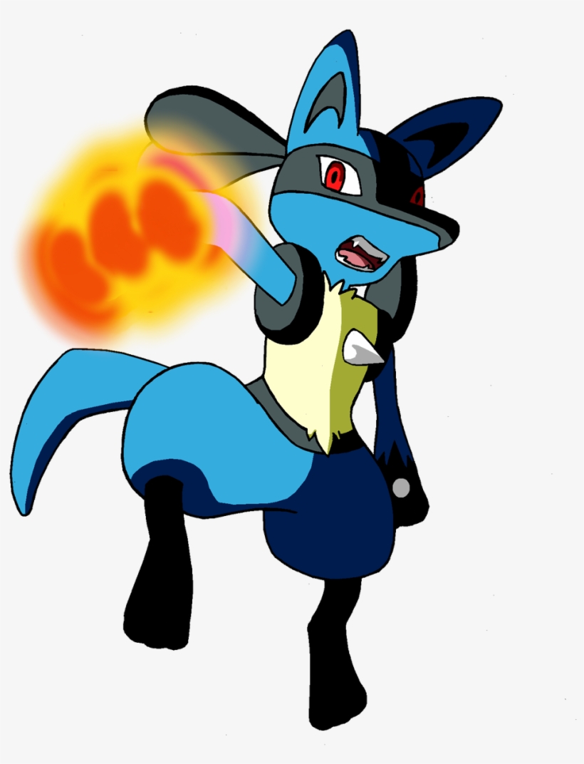 Lucario Unleashes Its Full Force Z Move All Out Pummeling - Cartoon ...