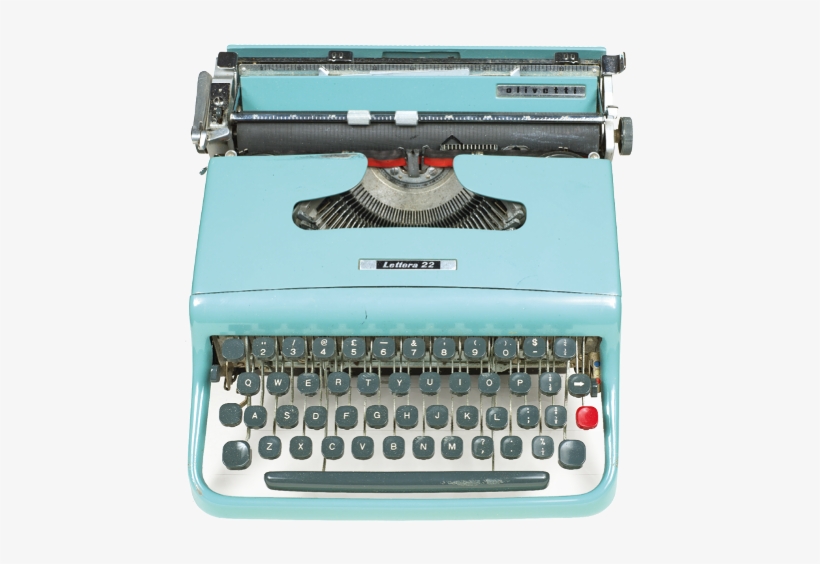 Olivetti Letter 22 Typewriter - Machine - 450x484 PNG Download - PNGkit