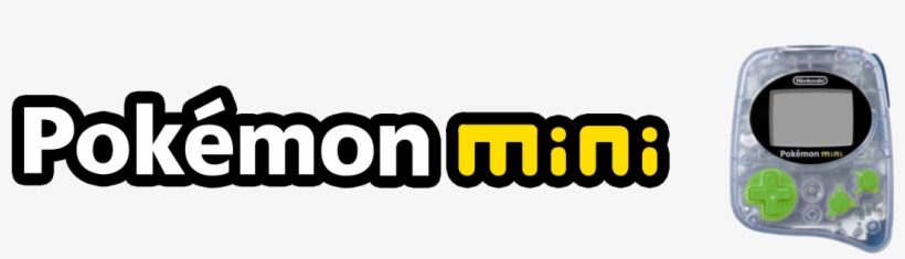 Pokemini - Pokemon Mini - 1228x332 PNG Download - PNGkit