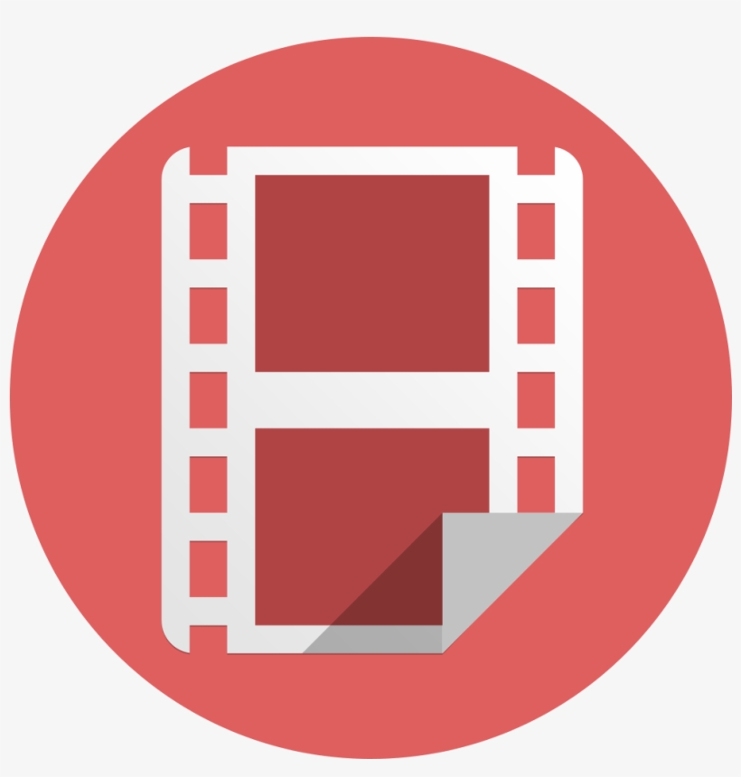 Photography Png Film Iconpng Red Movie Reel Png - Video Flat Icon Png ...