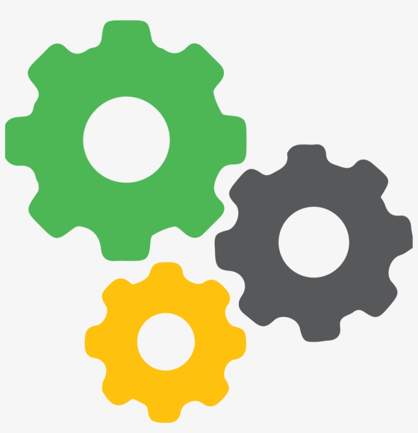 Download Transparent Gears - Think Act Be Safe - PNGkit
