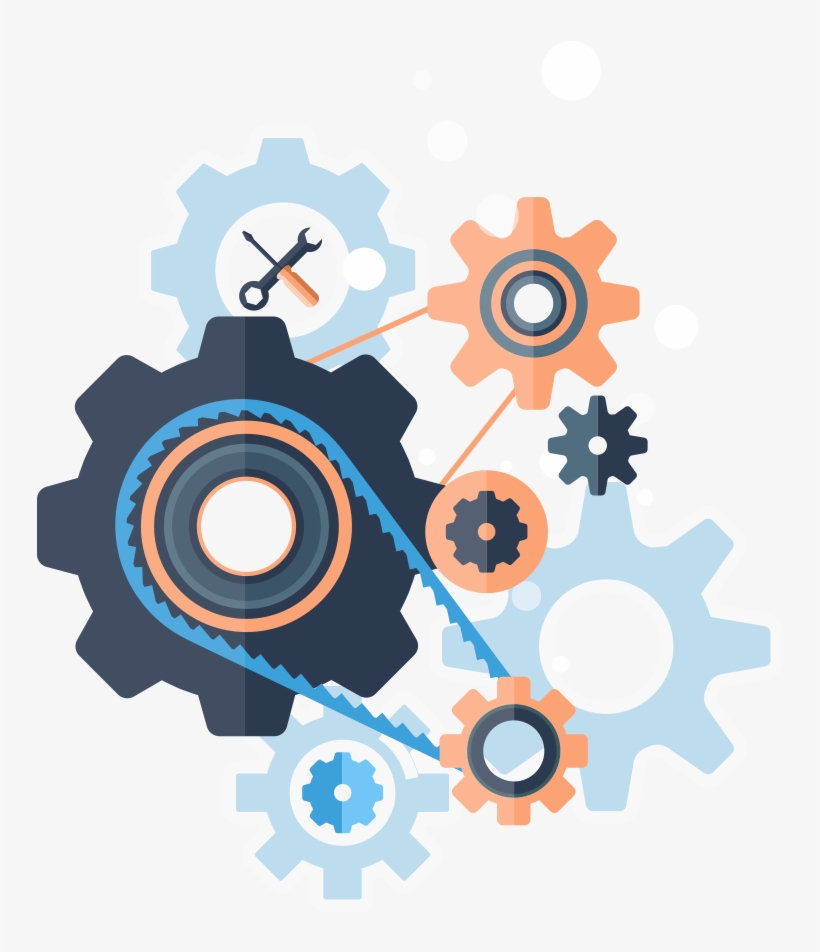 Maintenance-gears - Illustration - 800x936 PNG Download - PNGkit