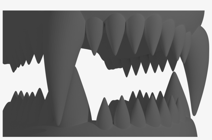 Daily 3d- Fangs - Illustration - 1920x1080 PNG Download - PNGkit