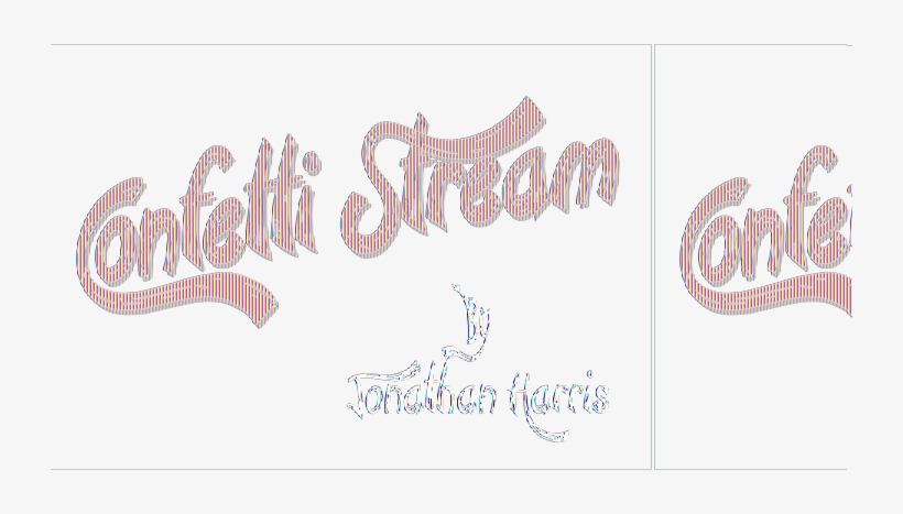 Free Confetti Stream Font - Calligraphy - 728x387 PNG Download - PNGkit