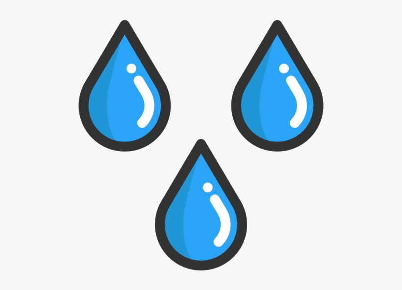 Teardrop, Raindrop, Weather, Rain, Drop, Water Icon - Rain Drops Icon ...