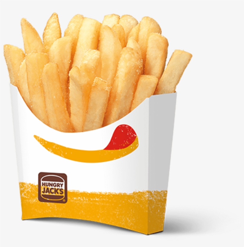Thick Cut Chips - Medium Fries Hungry Jacks - 1600x1200 PNG Download ...