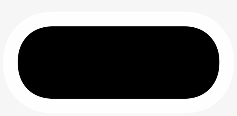 Pill Shape Png - Minus Icon Png Black - 2400x2400 PNG Download - PNGkit