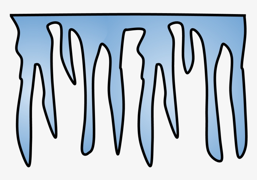 Icicle, Light Blue, Png - Blue - 816x1056 PNG Download - PNGkit