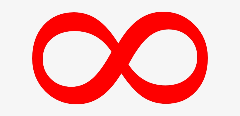 Red Infinity Sign Png - 600x316 PNG Download - PNGkit
