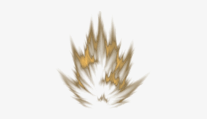 Orange Burst Aura - Dragon Ball Z - 420x420 PNG Download - PNGkit