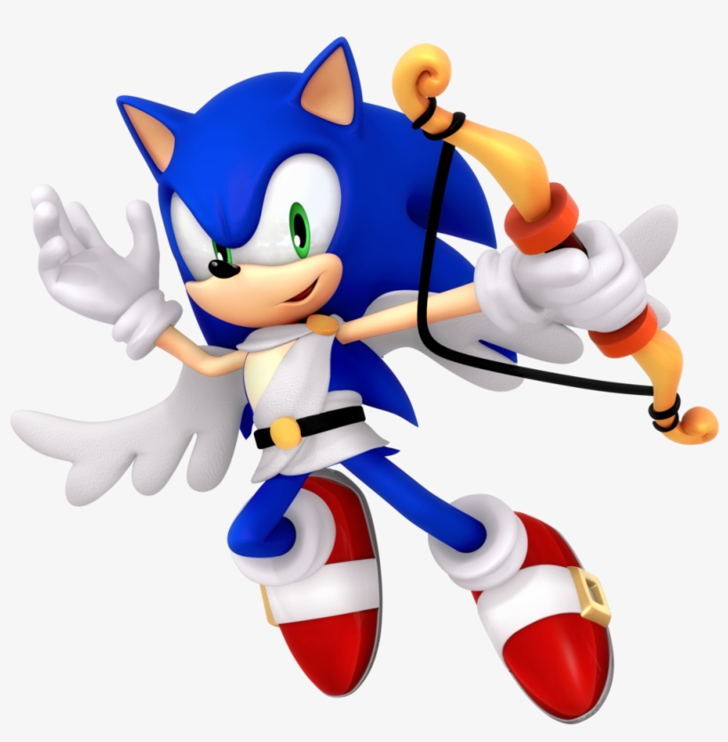 Cupid Sonic Valentines Day 2018 Render By Nibroc-rock - Sonic Tails ...