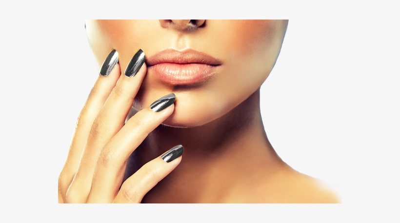 Download Transparent Extensions - New Trend Mirror Chrome Effect Nail ...