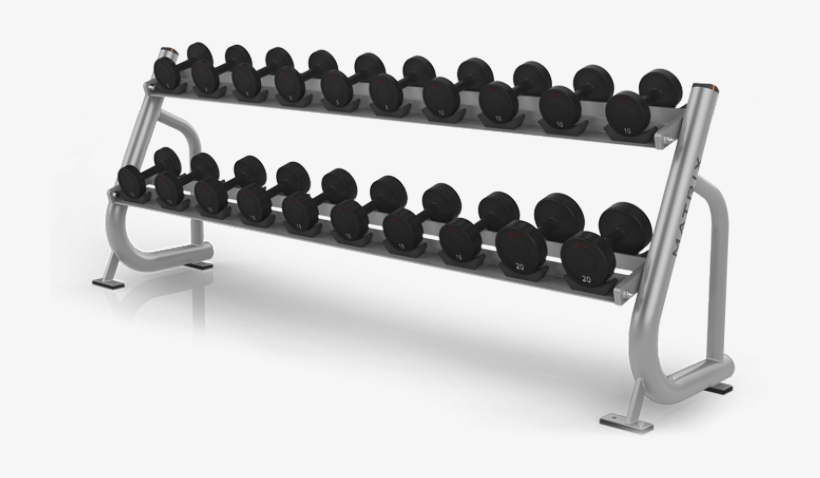 Close - Matrix 2 Tier Dumbbell Rack - 728x496 PNG Download - PNGkit