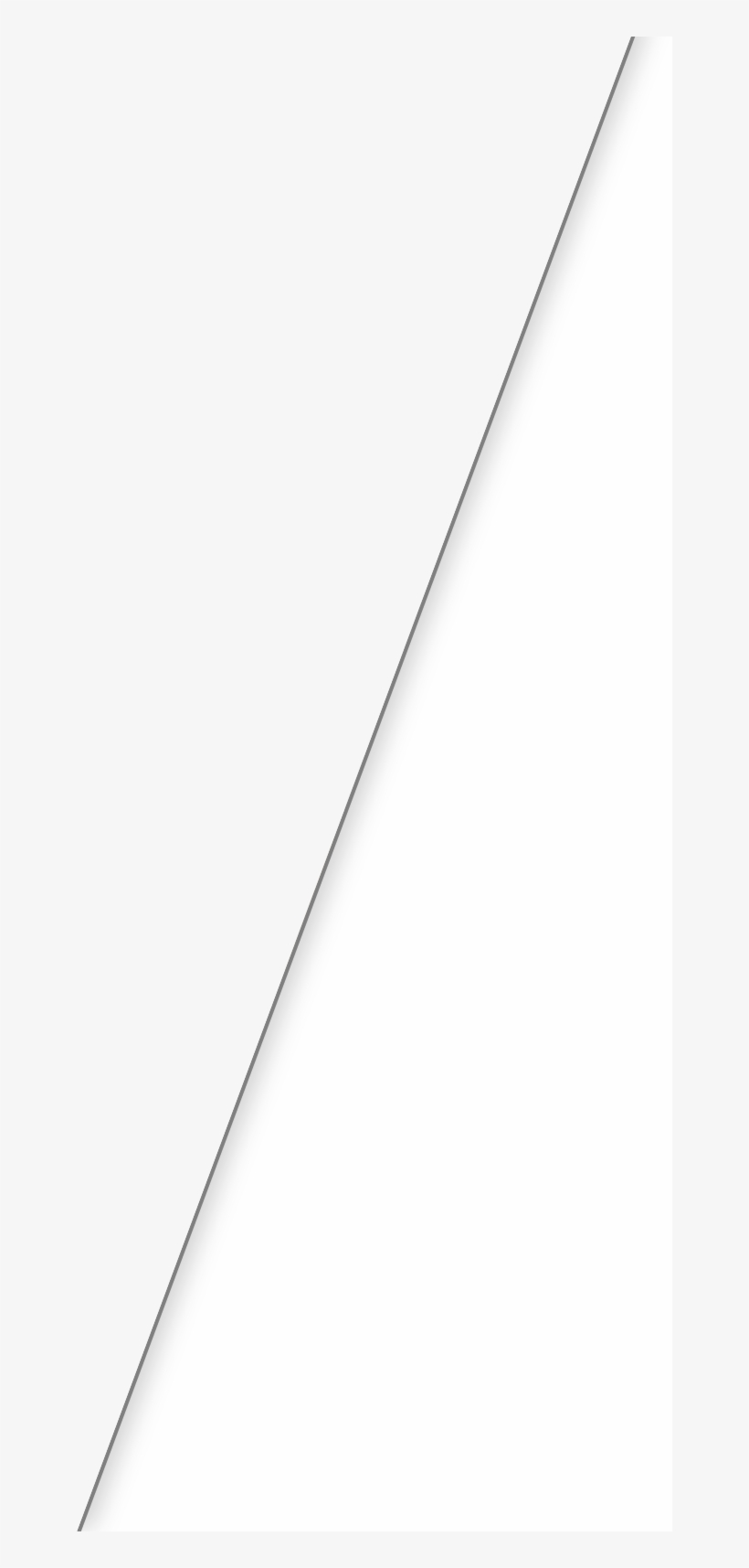 Right Triangle Transparent Background - 652x1635 PNG Download - PNGkit