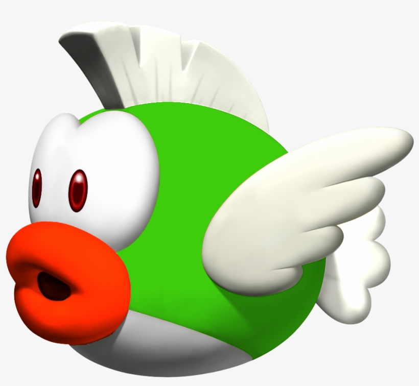 New Super Mario Bros - New Super Mario Bros Deep Cheep - 1024x1024 PNG ...